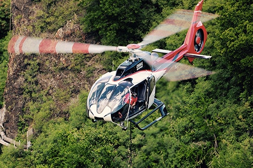 Call Corail Hélicoptères Réunion for your aerial work